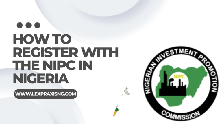 HOW TO REGISTER WITH THE NIPC IN NIGERIA - Lexpraxis Solicitors